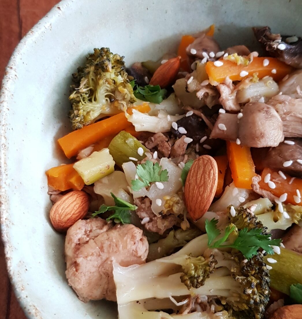 Receta de Chapsui de pollo y verduras - Cheflab