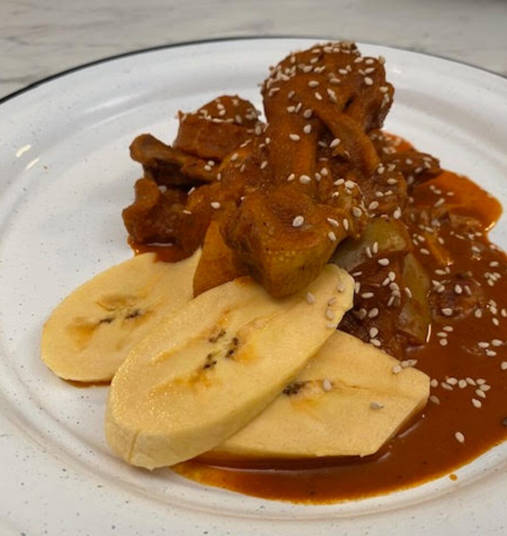 Receta de Pollo con mancha manteles - Cheflab