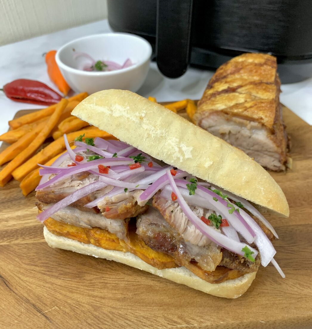Receta de Pan con chicharrón - Cheflab